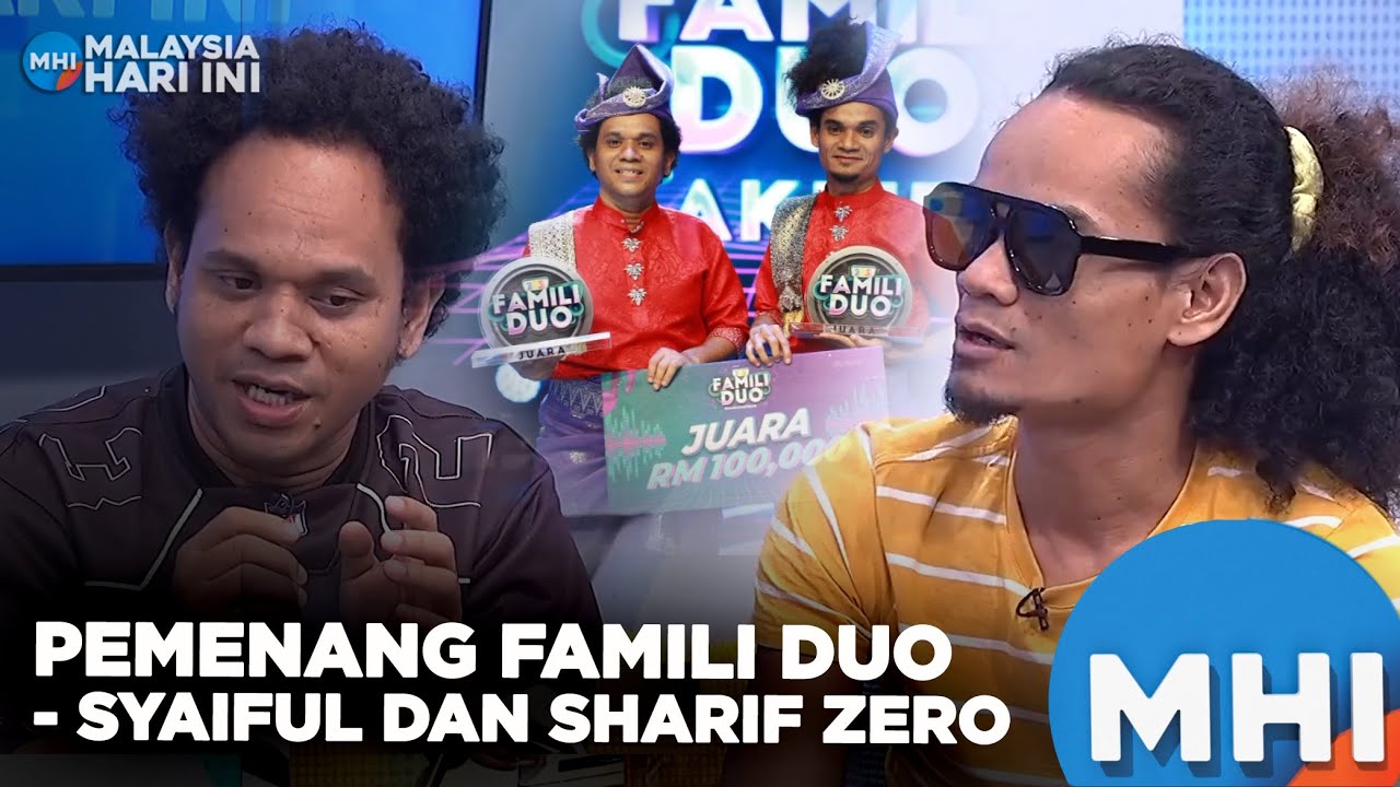 Pemenang Famili Duo - Syaiful dan Sharif Zero | MHI (4 Disember 2023 ...