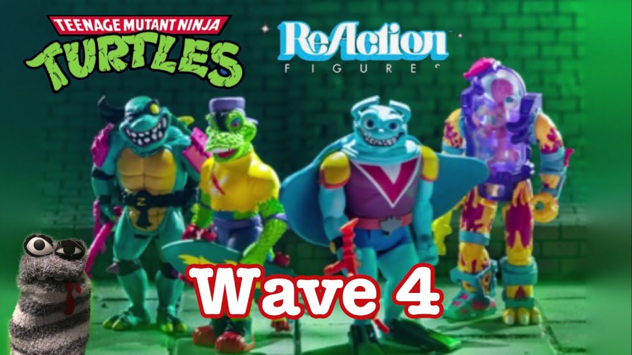 Super 7 Reaction TMNT Wave 4 - YouTube