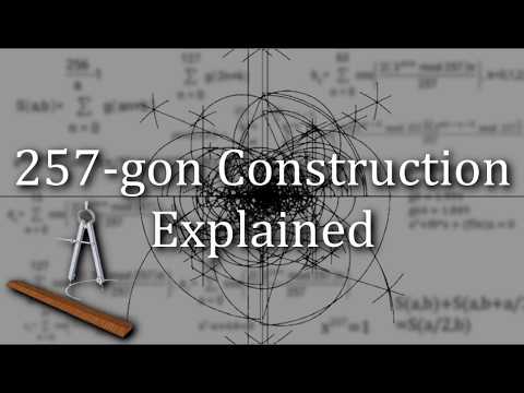 How to Construct a 257-gon - YouTube
