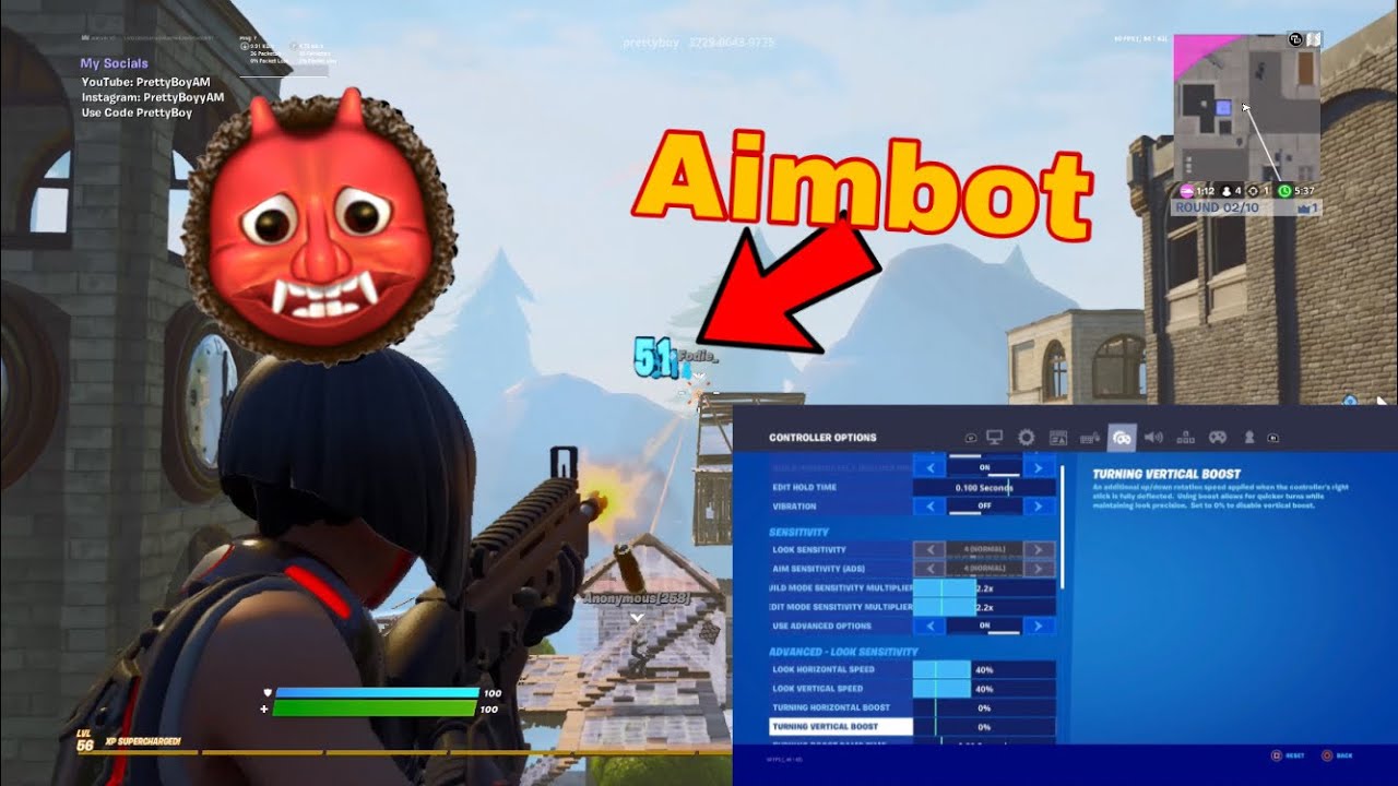 Godzilla 👹 + Best Controller Aimbot Linear Settings (Xbox/Pc/Ps4/Ps5 ...