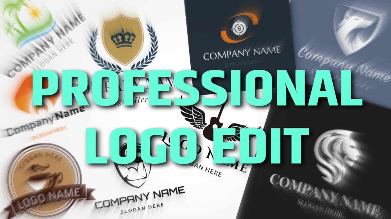 How to design professional logo editing in android - YouTube