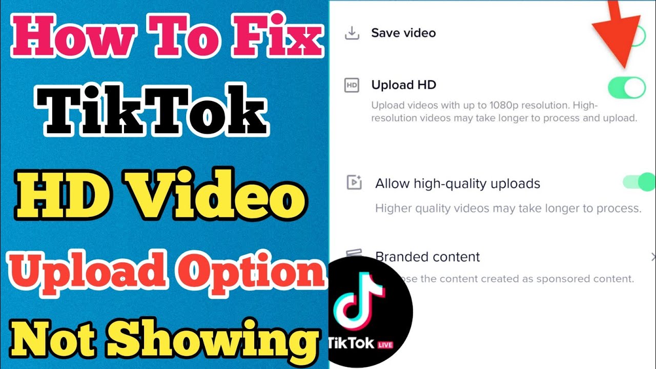 How To Upload HD Video On TikTok How To Fix TikTok Upload HD Video how-to-upload-hd-video-on-tiktok-how-to-fix-tiktok-upload-hd-video