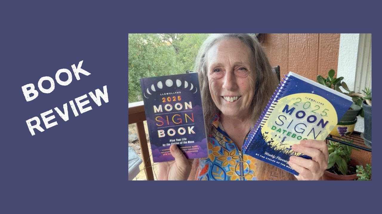 Moon Signs Book and Datebook / Planner - YouTube