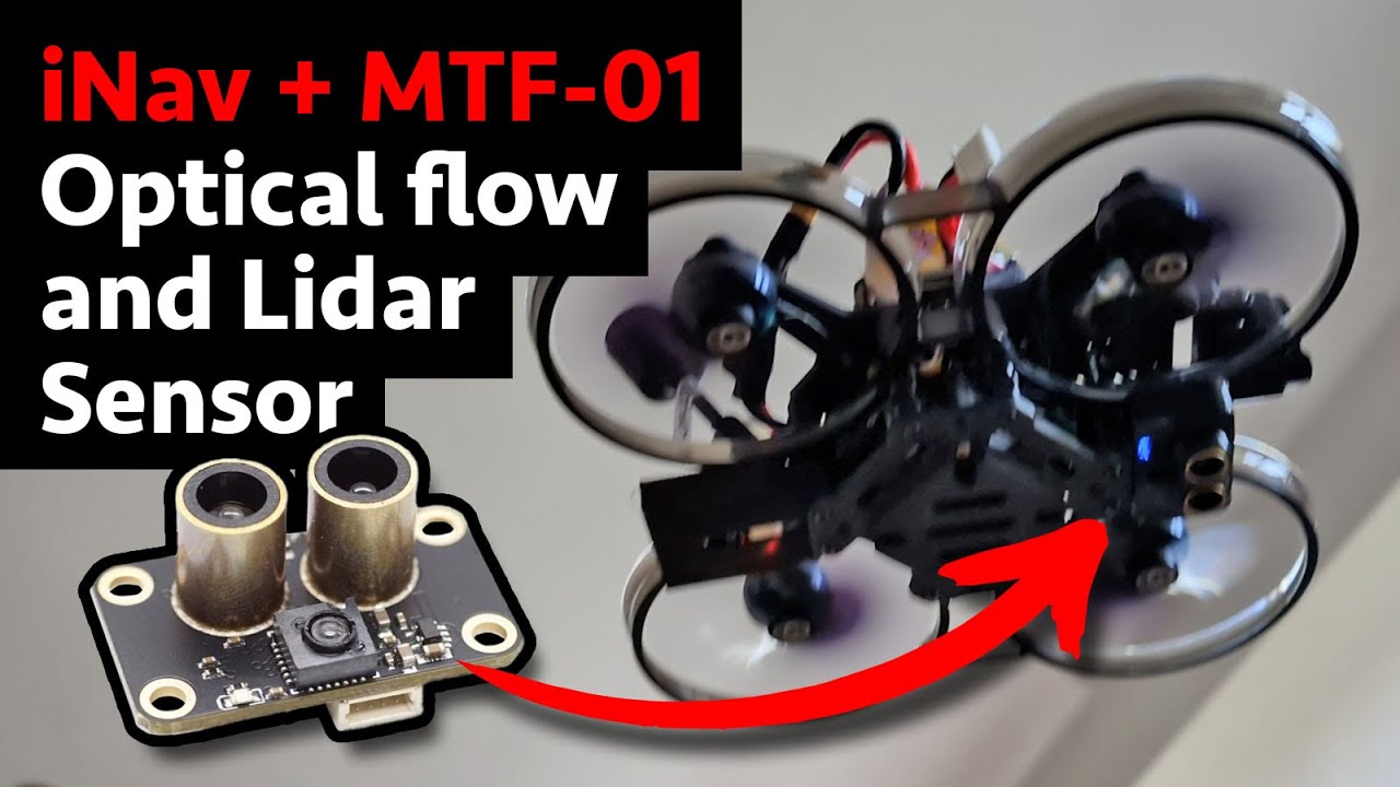 Optic Flow & Lidar Sensor — MTF-01 — For INAV8 To Make Drones Hover And ...