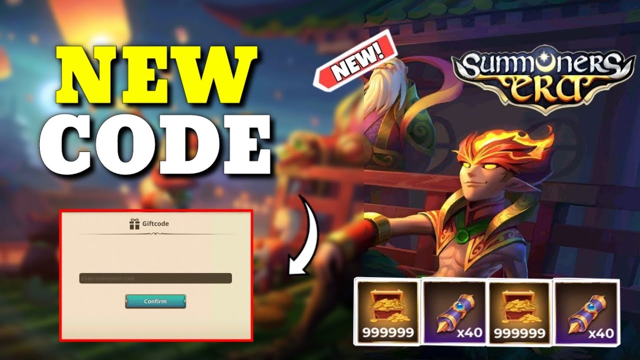 *NEW* SUMMONERS ERA CODE OCTOBER 2022 || SUMMONERS ERA CODES 2022 ...