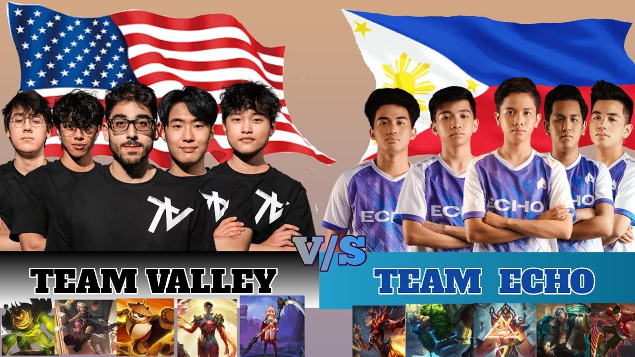 The Valley Vs Echo (PH🇵🇭)😳 | Mobile legends | The Valley mlbb 😍 ...