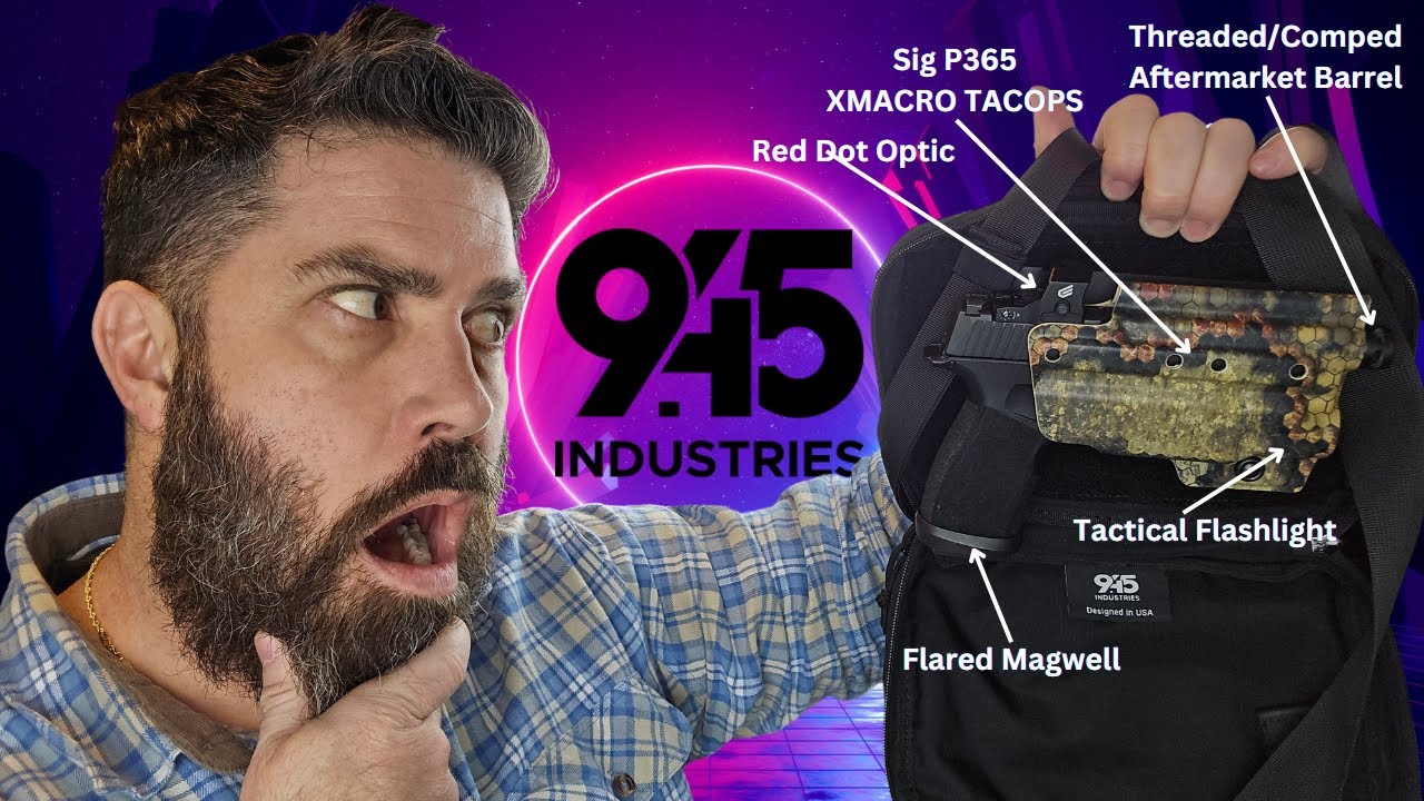 945 INDUSTRIES Large-Size Tactical Fanny Pack | Ultimate EDC Holster for Pistols w/ Accessories ...