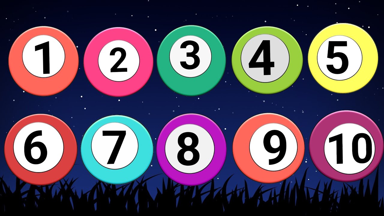 Counting 1 to 50 | Learning numbers from 1 to 50 | Learning Tunes - YouTube