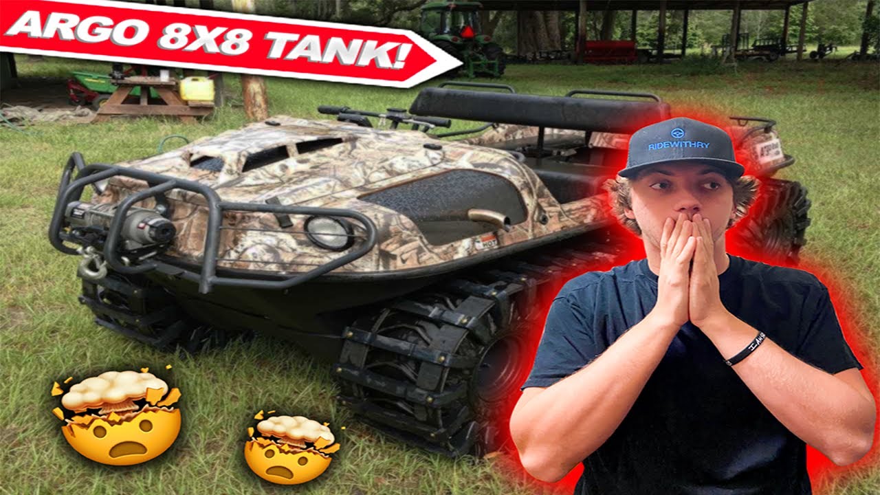 This 8x8 ARGO TANK is CRAZY!!!! - YouTube