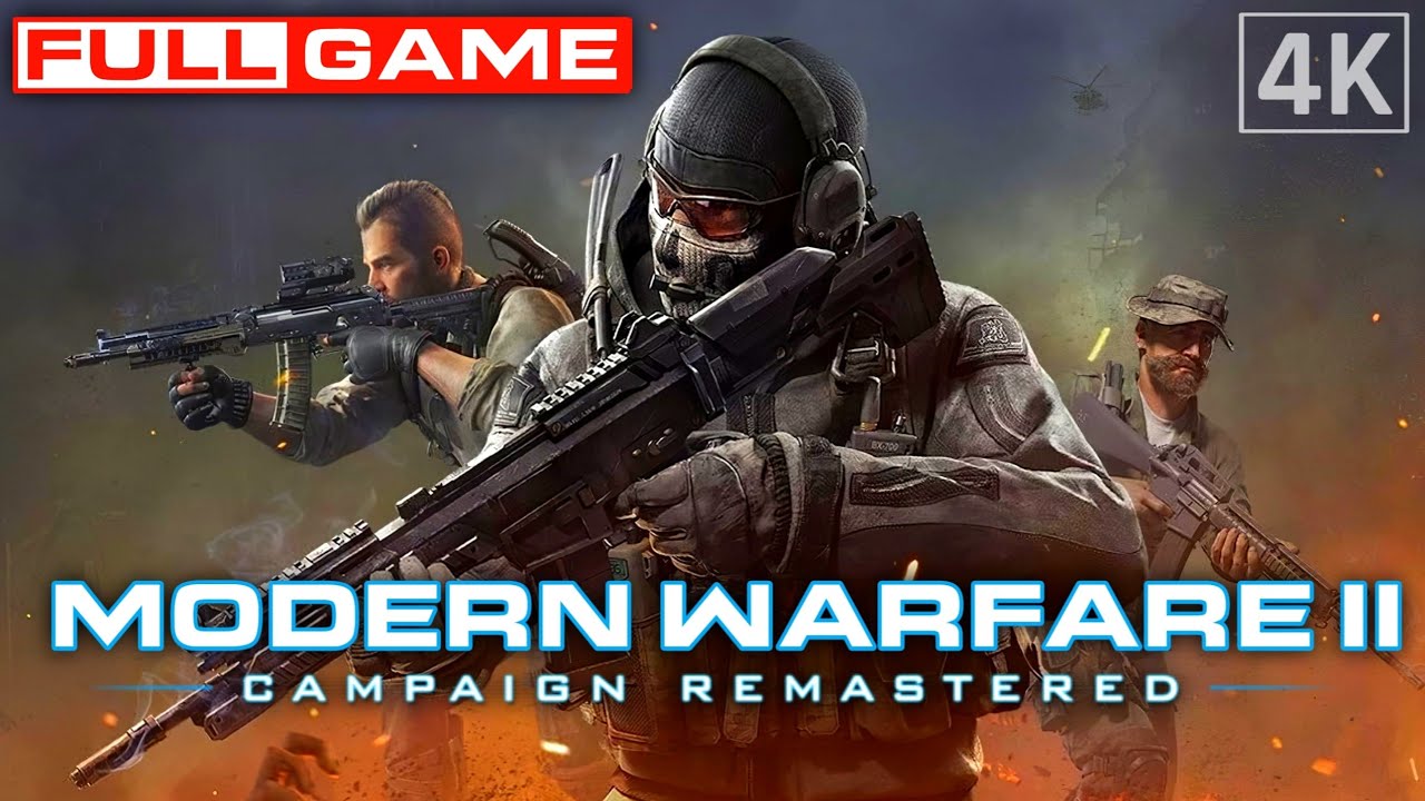 Call of Duty: MW2 Campaign Remastered Full Game Walkthrough [4K 60fps ...