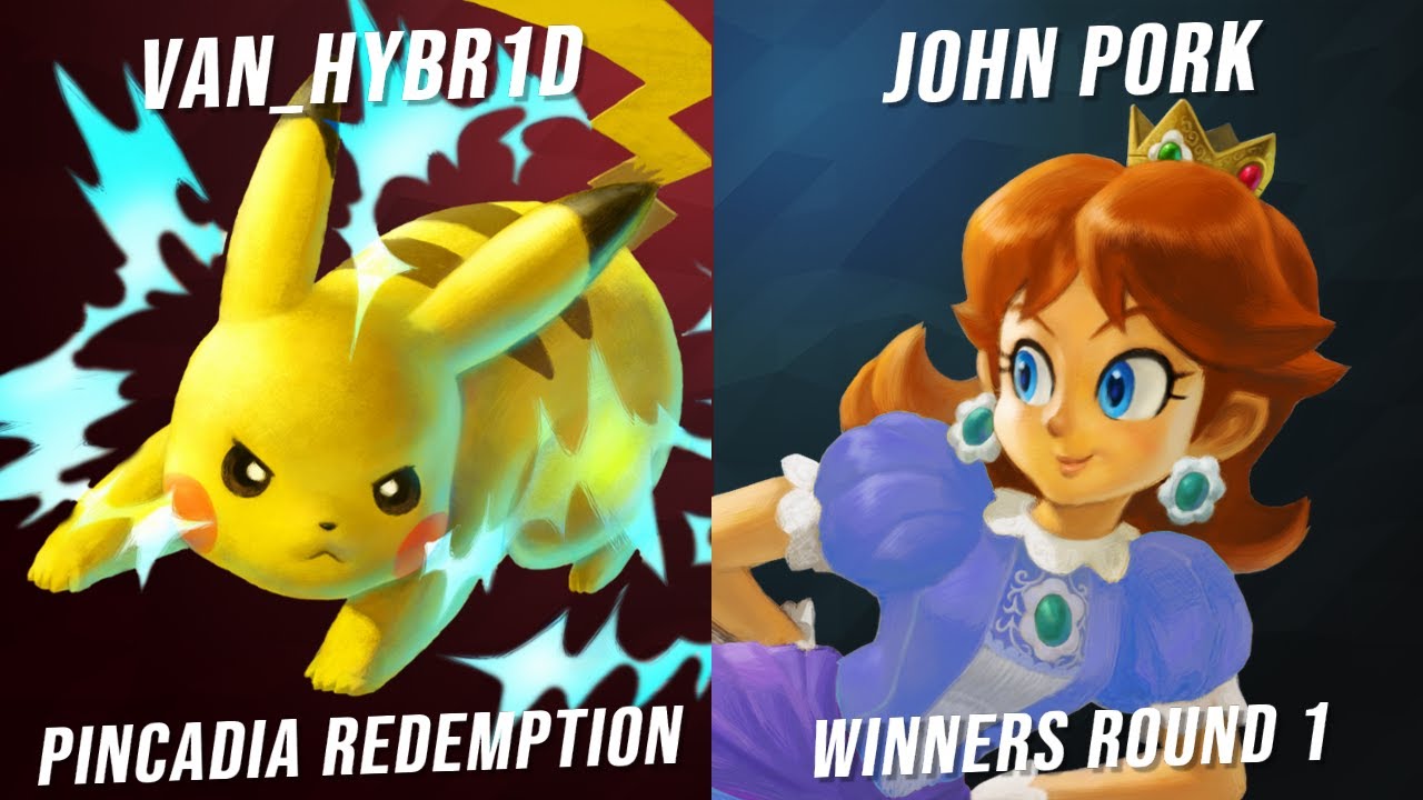 Pincadia Pummel 23 - Van_Hybr1D (Pikachu) Vs. John Pork (Daisy) - YouTube