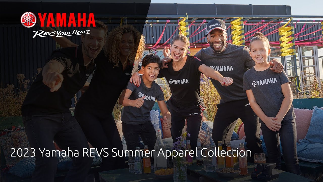2023 Yamaha REVS Summer Apparel Collection - YouTube
