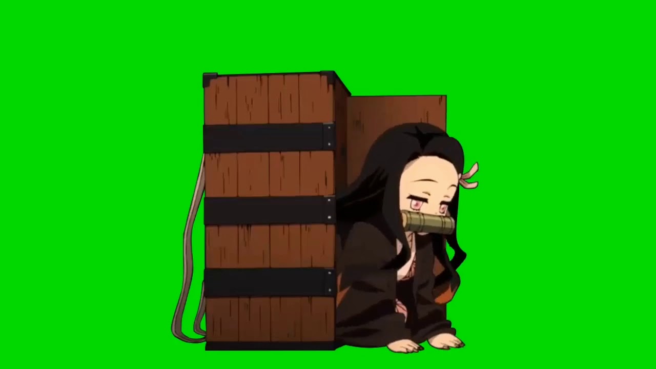 Nezuko full scene | Green Screen | - YouTube