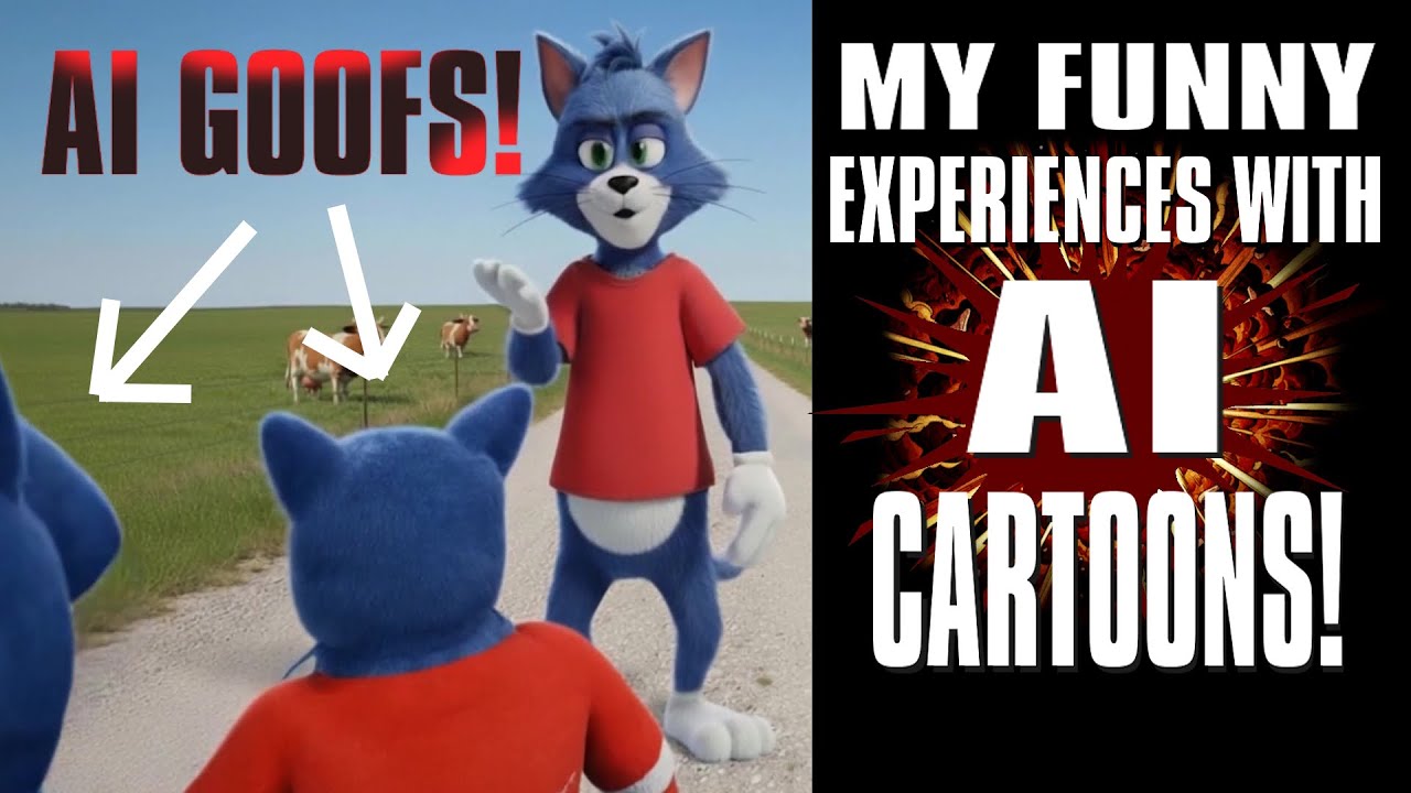 Funny Cartoon Creation AI Goofs that drove me bananas! - YouTube
