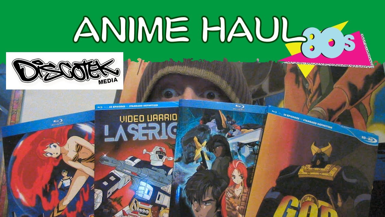 ANIME HAUL | Discotek MEGA 80's Blu Ray Haul [1984-1985] - YouTube