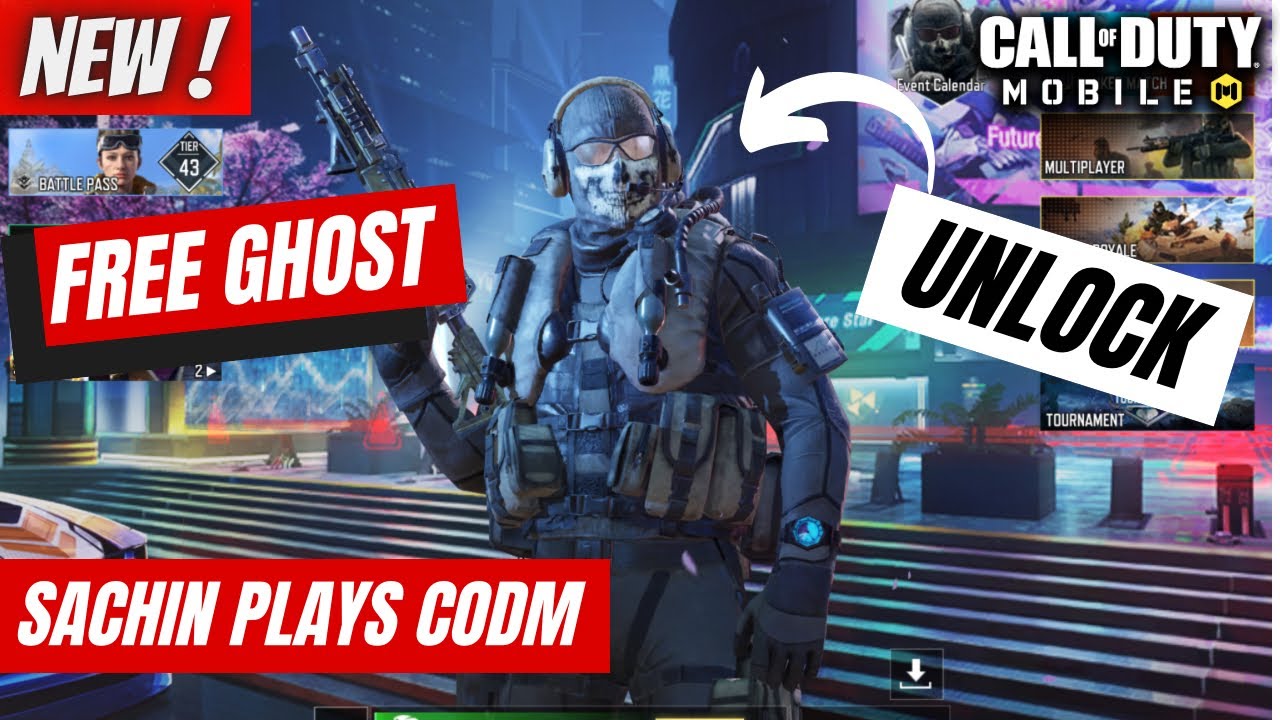 Get Free Ghost - Stealth skin in CODM #codm #codmobile # ...