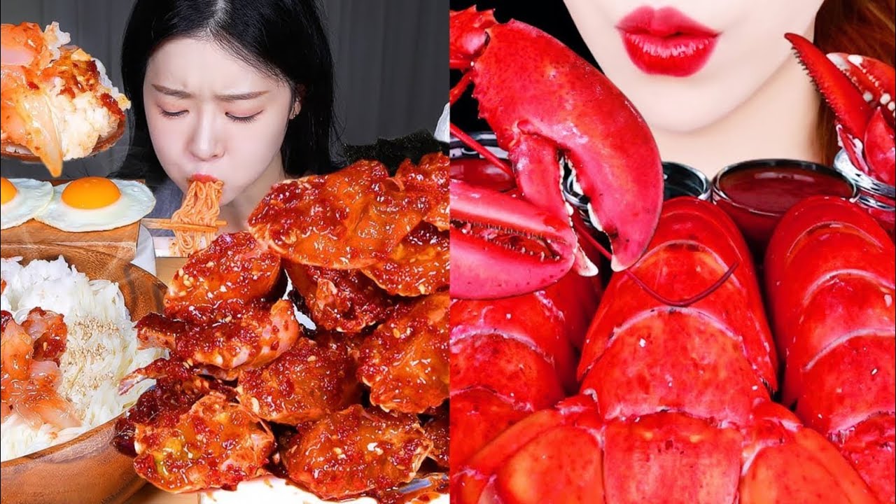 [1-Minute Mukbang] - Fume, LESA ASMR - YouTube