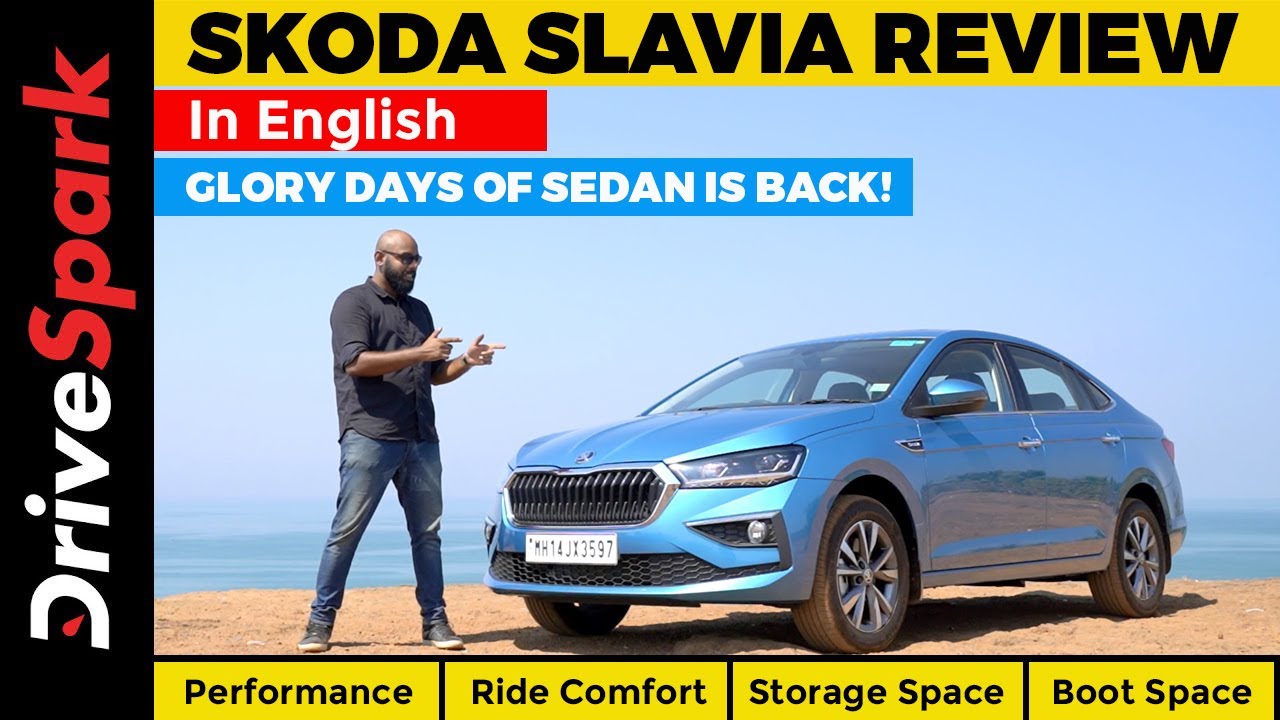 Skoda Slavia Review | 1 L Turbo-Petrol Engine | Performance, Boot Space ...
