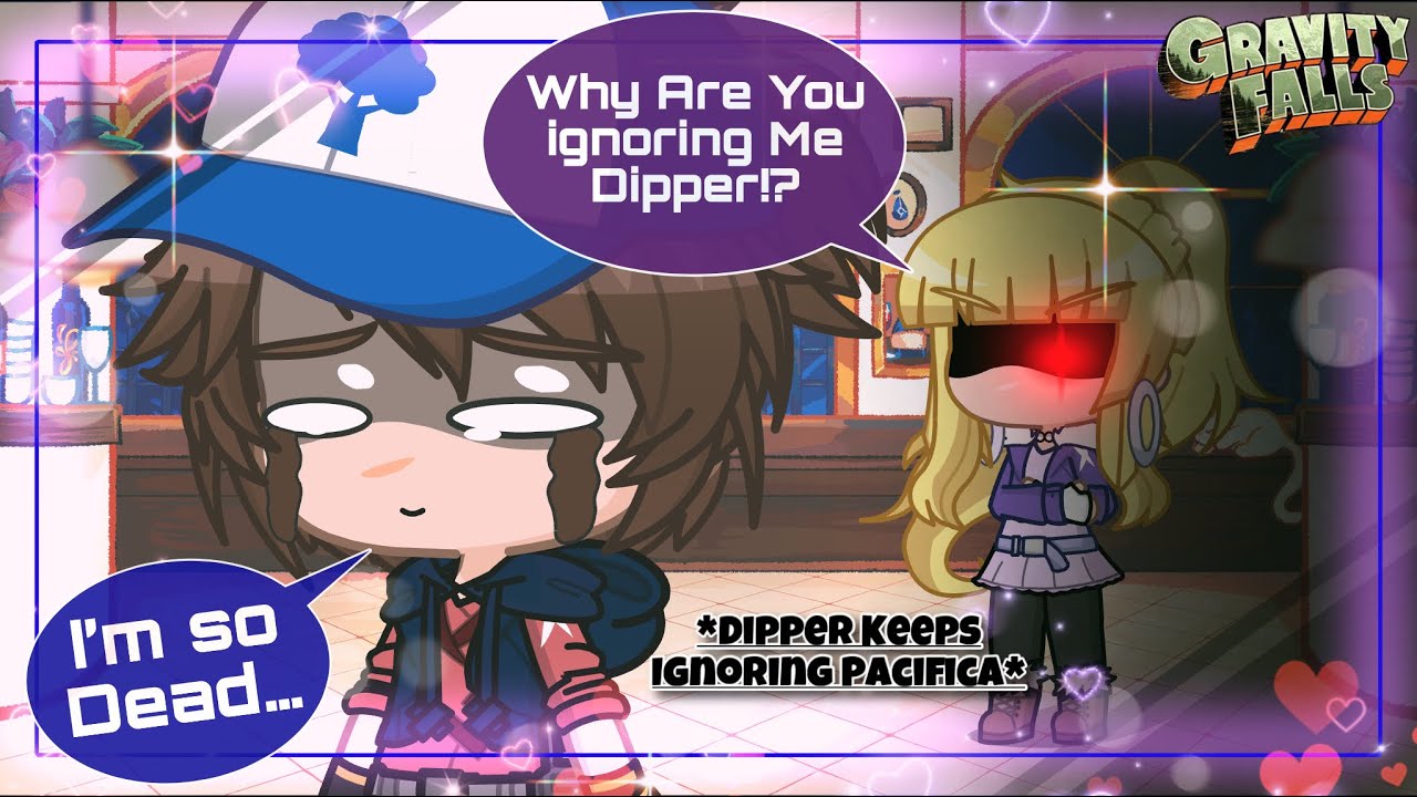 Ignoring Pacifica ~ Gacha + Gravity Falls ~ (Dipper X Pacifica) - YouTube