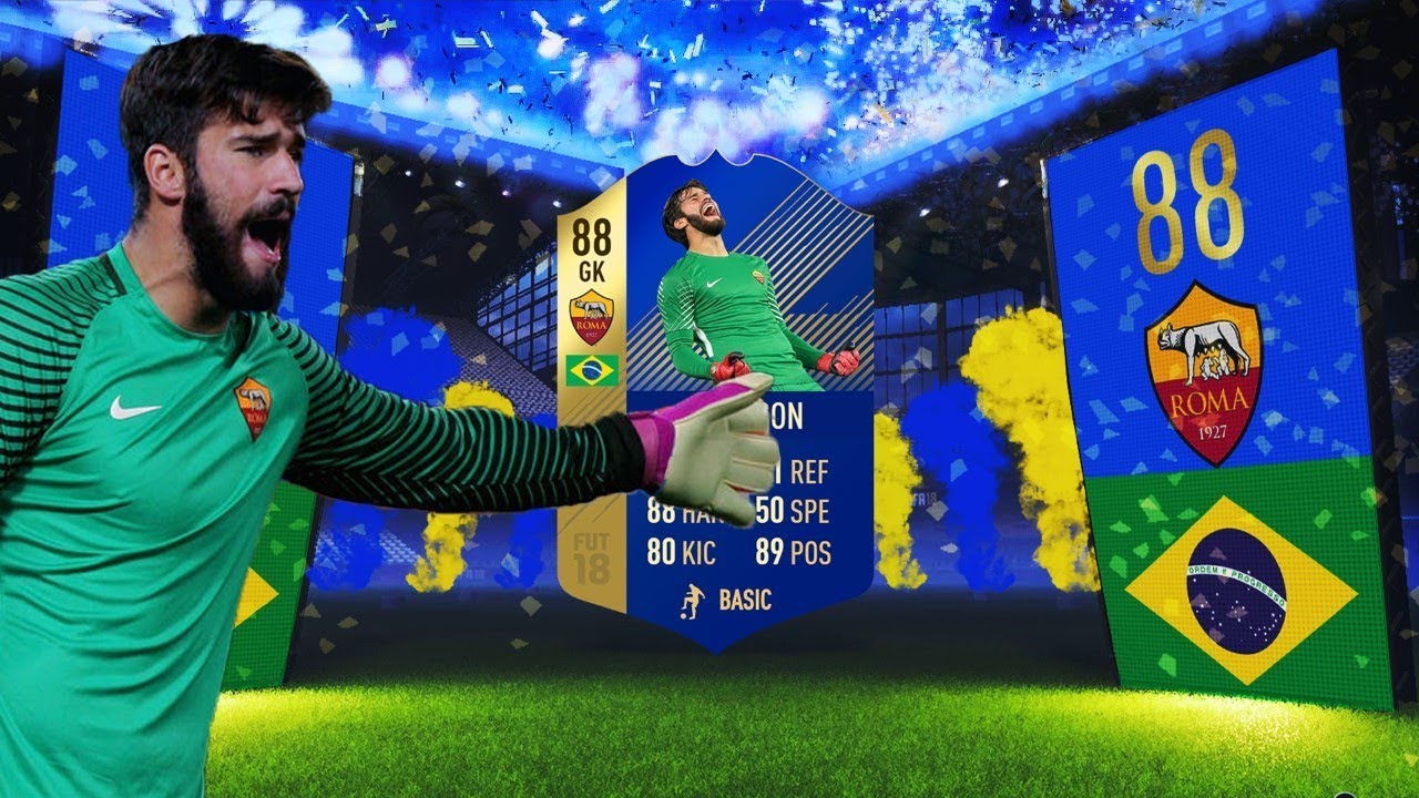 TOTS 88 ALISSON REVIEW ¦ FIFA 18 - YouTube