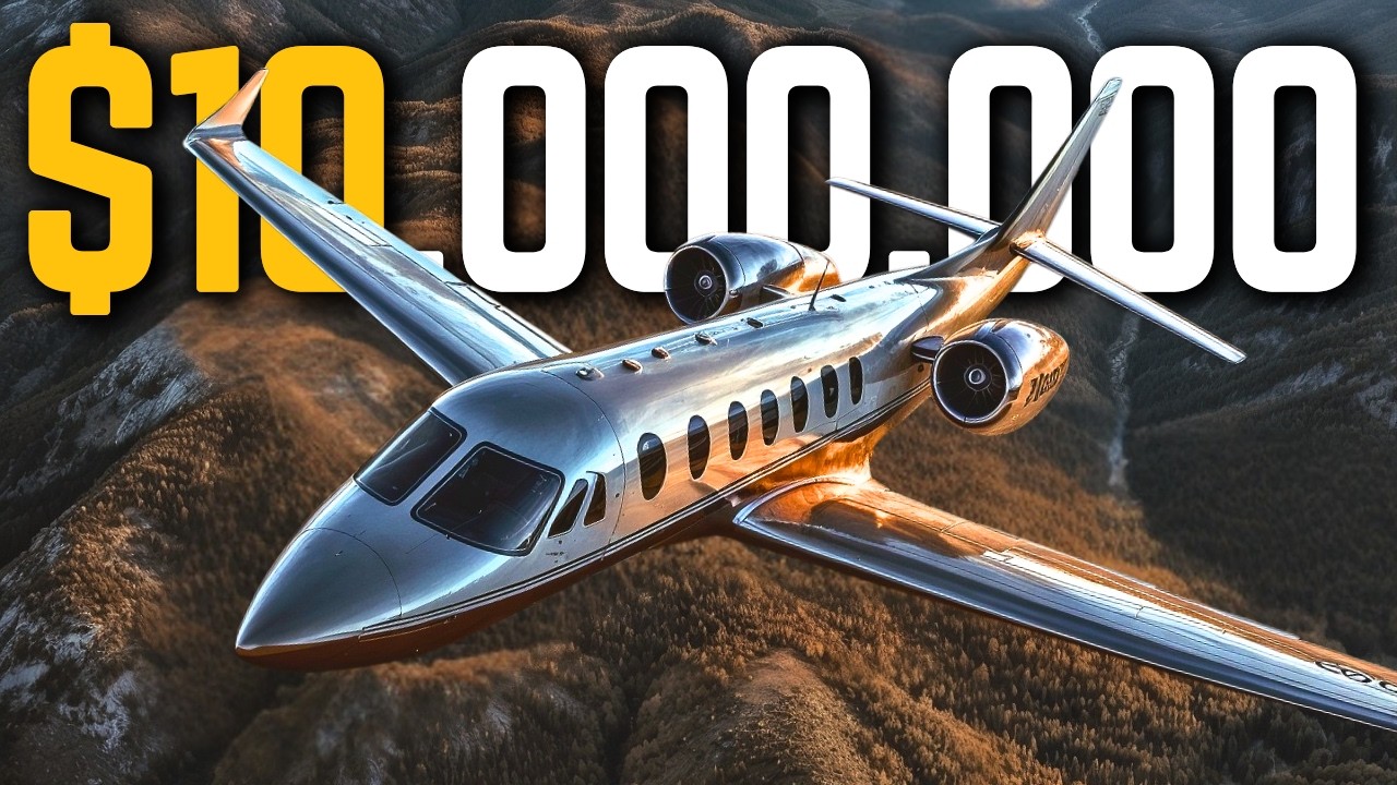 7 Private Jets Under $10 Million - YouTube