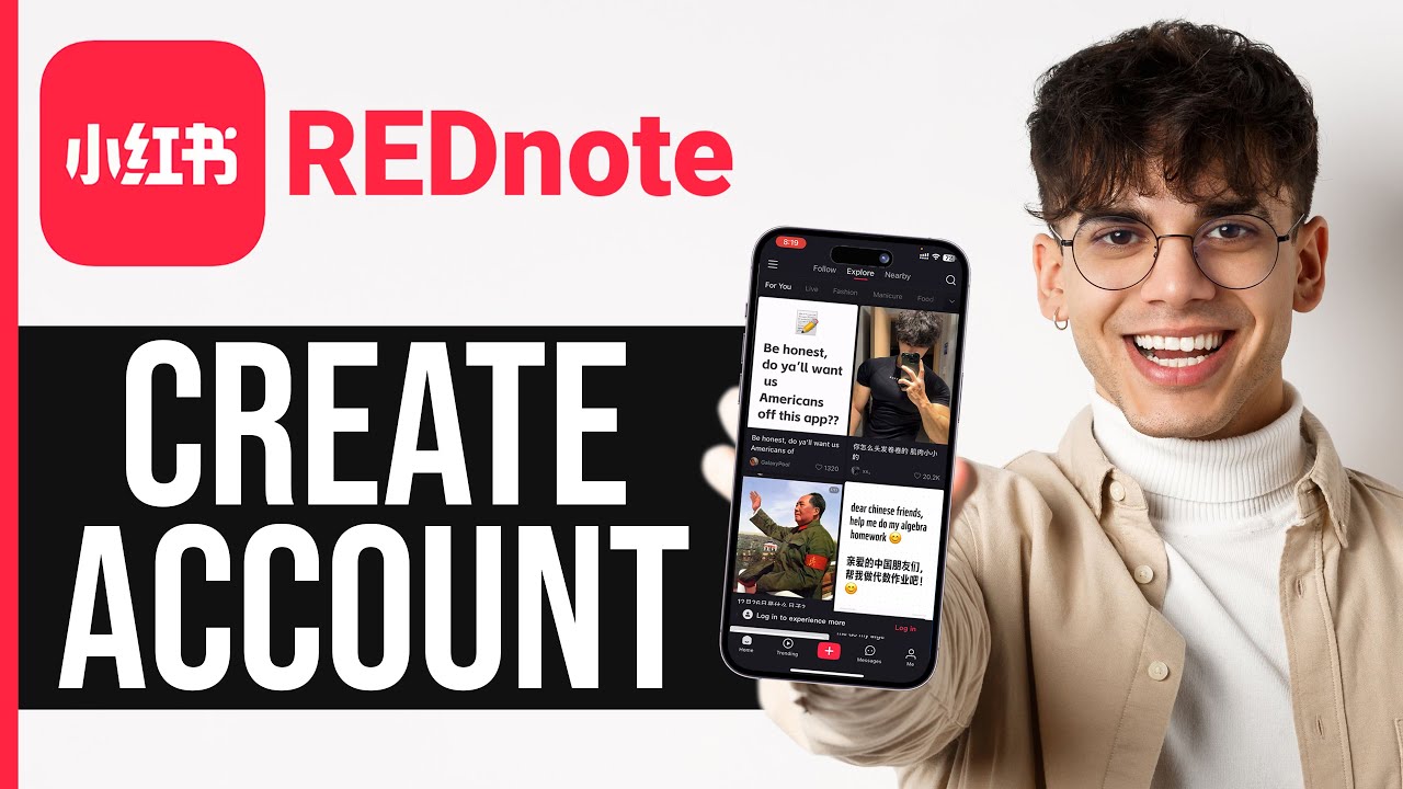 How to Create Account on RedNote Without Phone Number - YouTube