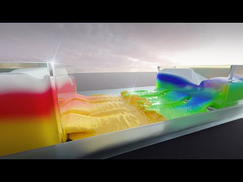 Fluid Simulation Color Mixing (Blender Flip Fluids, 4K) - YouTube
