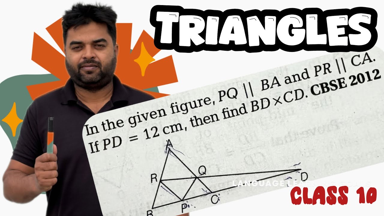 Triangles 🔥 PYQs | Class 10 Maths | BPT | Thales Theorem - YouTube