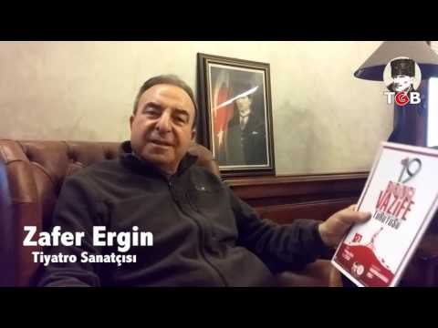 Tiyatro Sanatçısı Zafer Ergin ,19 Mayıs'ta Birinci Vazife Yürüyüşü'ne Çağırıyor