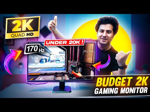 Budget Friendly 2K 170Hz Gaming Monitor is Here 😍 Gigabyte GS27Q Gaming Monitor Unboxing & Review