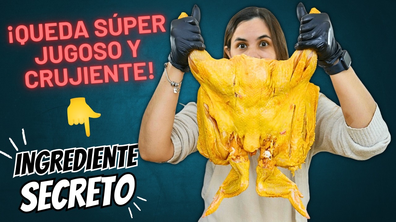 El Pollo al Horno más Crujiente y Jugoso que Probarás: ¡con un Secreto ...