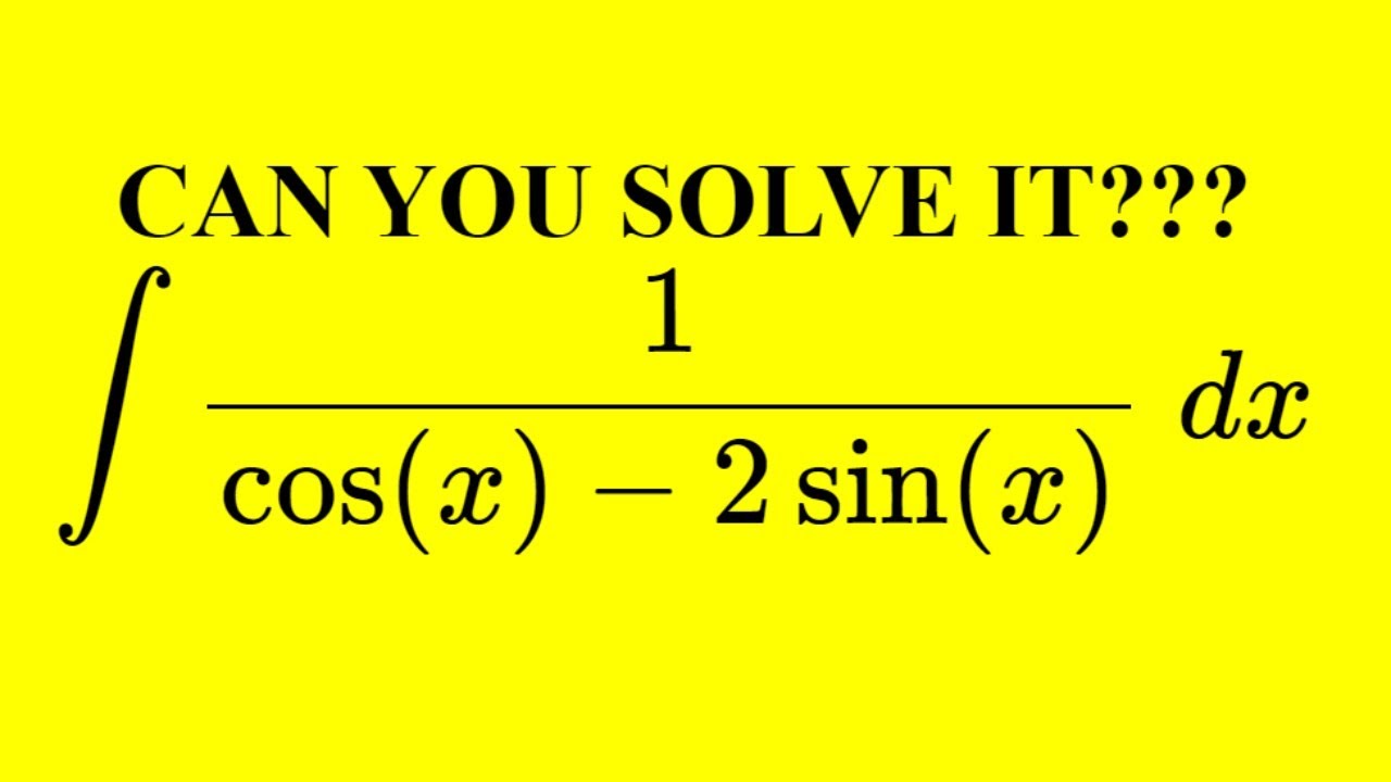 A nice trick for Trig integrals - YouTube