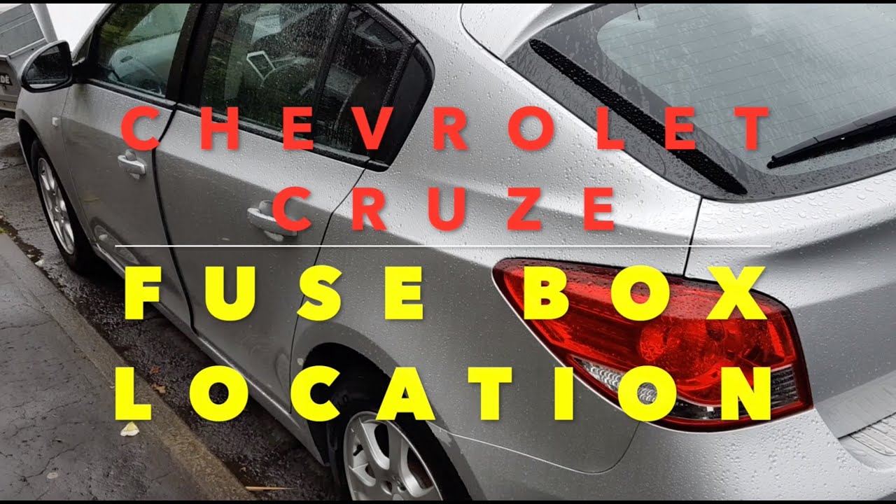 Chevrolet Cruze Fuse Box Locations - YouTube