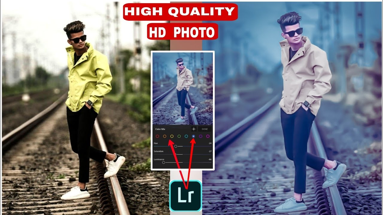 High quality photo editing karneka asan tarikha // Best & High quality ...