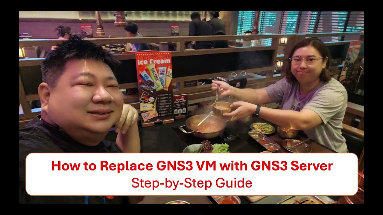 ใช้ Gns3 Vm ไม่ได้ ย้ายเป็น Gns3 Server แทนไหม 1026