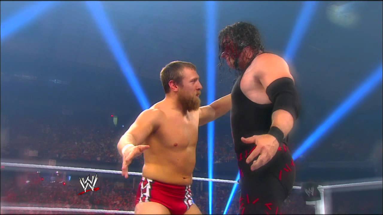 A special look at Daniel Bryan & Kane "hugging it out": Raw: Sept. 10 ...
