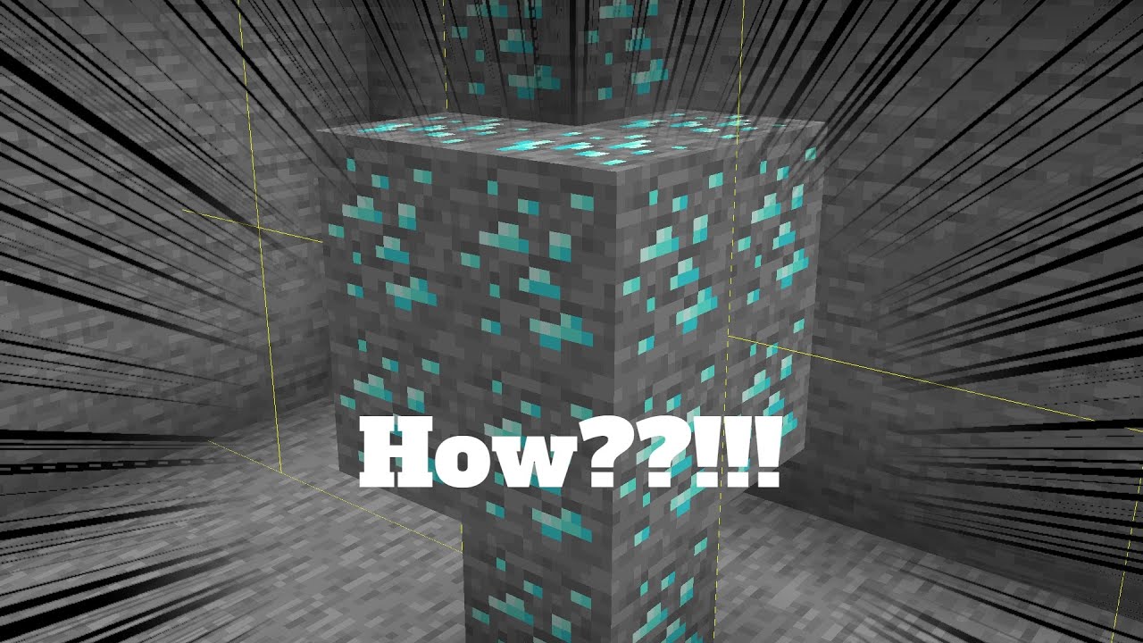 16 Diamond Ore in One Vein!!!??? - YouTube