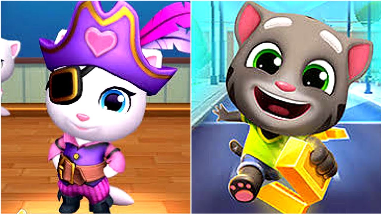 Talking Tom 2, Talking Tom Gold Run, Talking Hank Island, Talking Tom ...