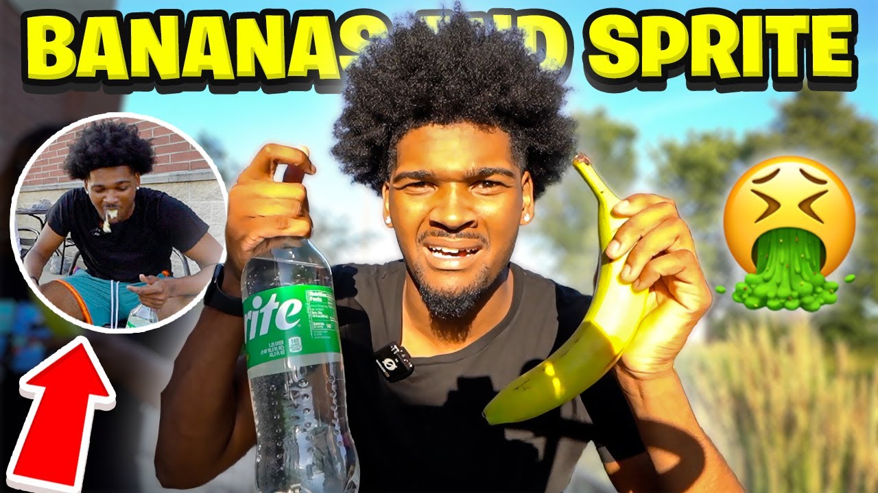 Banana & Sprite Is NOT What I Expected… 🤢 - YouTube