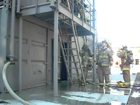 Jay Teague camera guy. Evan hooking up to a standpipe system - YouTube
