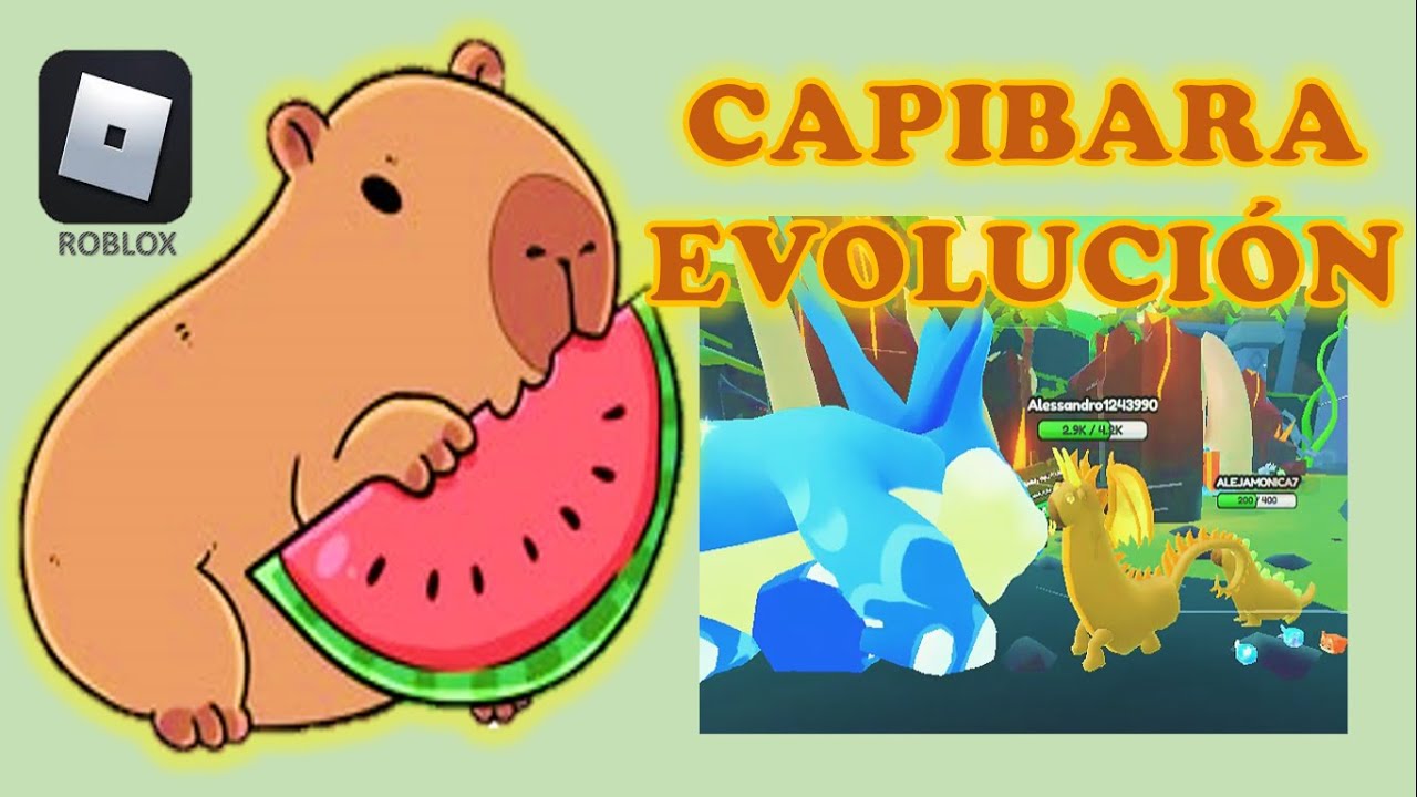CAPIBARA EVOLUCION ROBLOX 😋 - YouTube
