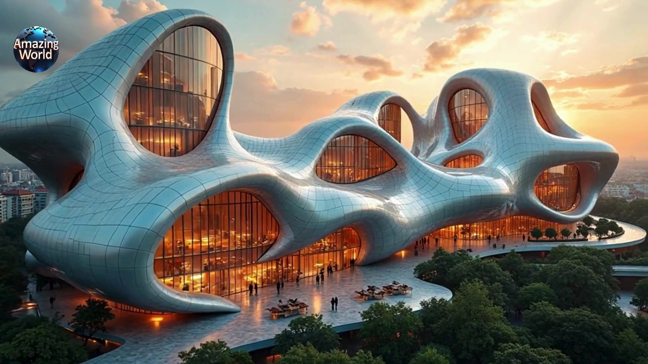 Futuristic Architecture in Stunning 8K - A Masterpiece of Modern Design ...