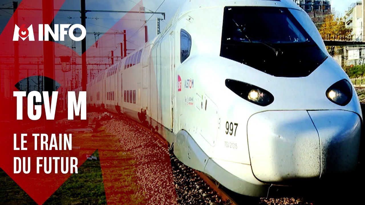 La SNCF dévoile le TGV M, son train du futur - YouTube