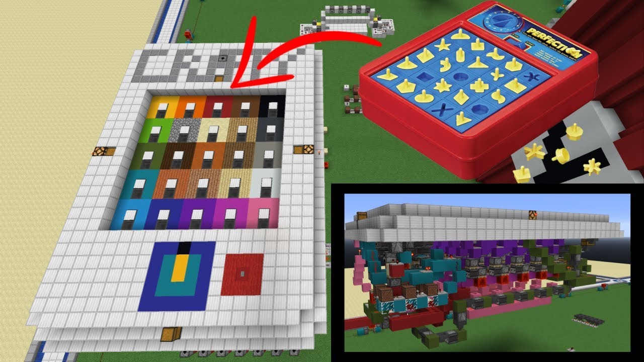 Perfection Minigame In Minecraft!!! (Redstone) - YouTube