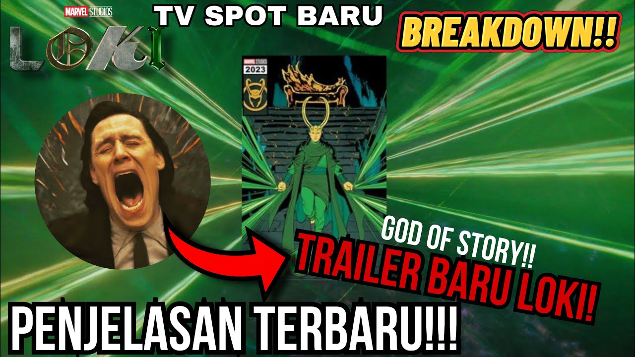 SACRED TIMELINE JADI HIJAU? Breakdown TRAILER EPISODE 5 Loki Season 2 ...