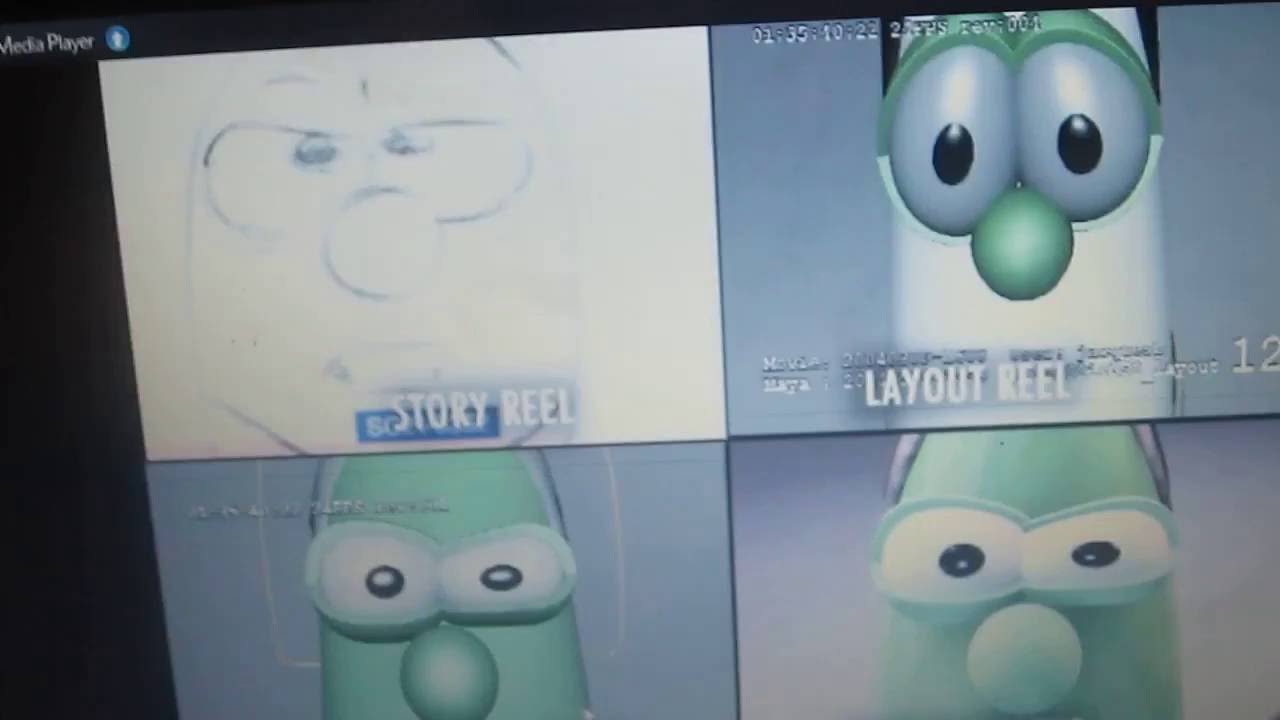 VeggieTales: Sumo of the Opera Progression Reel - YouTube