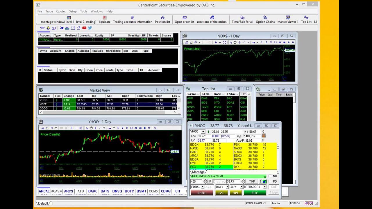 CenterPoint DAS Trader Tips: Level 2 Configuration - YouTube