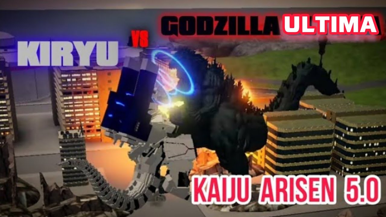 GODZILLA ULTIMA VS KIRYU (& GIANT SQUID) | Roblox Kaiju Arisen 5.0 ...