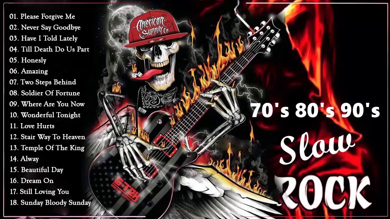 U2, Aerosmith, Bon Jovi, Eagles, Scorpions, LedZeppelin Greatest - Slow ...