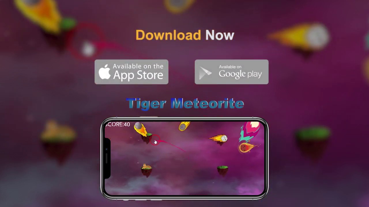Tiger Meteorite : Mobile app game trailer - YouTube